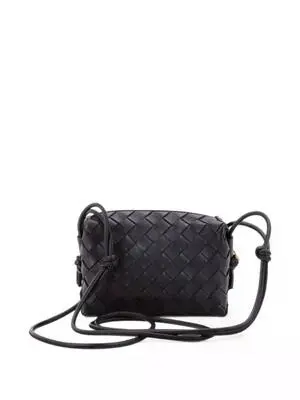 Bottega Veneta Loop Intrecciato Nappa Mini Crossbody Bag
