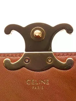 Celine 2010s Triomphe Shoulder Bag