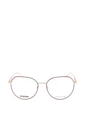 Moschino Round-frame Glasses