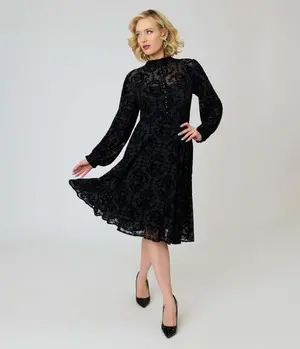 Unique Vintage Keyhole Day Dresses