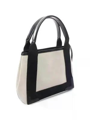 Balenciaga 2010s Xs Navy Cabas Tote Bag