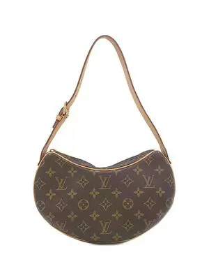 LOUIS VUITTON 2003 Monogram Croissant Pm Hobo Bag