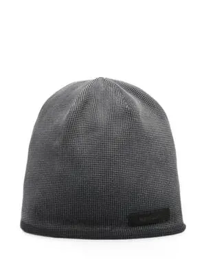 REPRESENT Waffle-knit Beanie Hat - Black