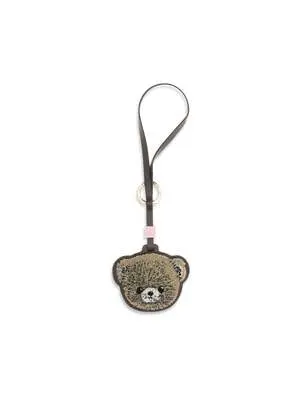 GANNI Teddy Bear Bag Charm - Cream