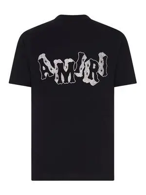Amiri Block Letter Tee
