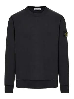 Stone Island Crewneck Cotton Sweatshirt - Multicolor