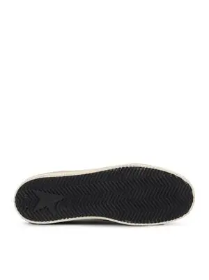 GOLDEN GOOSE Stardan Men`s Beige Suede Shoes With Star And Inserts