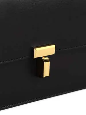 TOTEME Leather Crossbody Bag With T-lock Closure