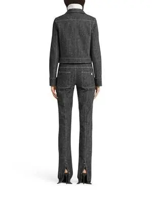 COURREGES Denim Tweed Jacket - Multicolor