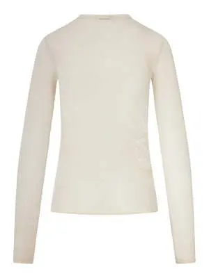FORTE_FORTE Marbled Velvet Effect T-shirt
