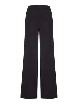 COURREGES Sweatpants With Contrasting Side Stripe - Black