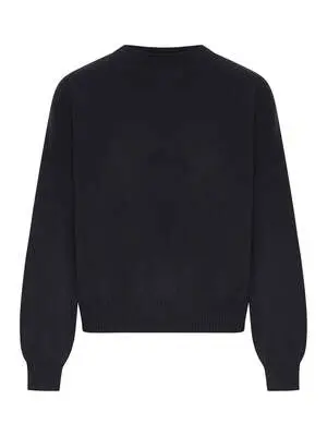 LISA YANG Veira Cashmere Sweater With Wide Sleeves - Black
