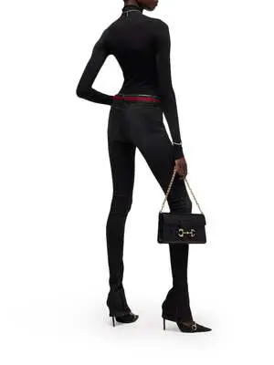Gucci Seamless Stretch Nylon Jersey Top