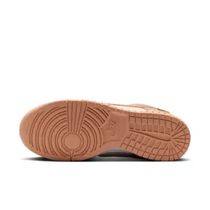 Nike Dunk Low Suede Shoes - Orange