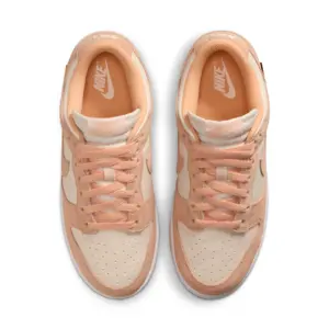 Nike Dunk Low Suede Shoes - Orange