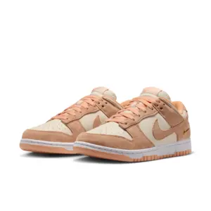 Nike Dunk Low Suede Shoes - Orange