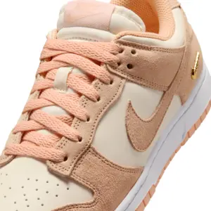 Nike Dunk Low Suede Shoes - Orange
