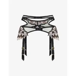 Agent Provocateur Andiee Floral Lace Suspender