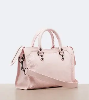 Balenciaga Le City Small Leather Top-handle Bag - Pink