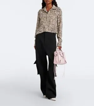 Balenciaga Le City Small Leather Top-handle Bag - Pink
