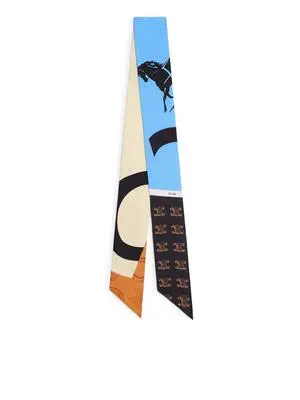 Celine Silk Twill Lavalliere - Multicolor