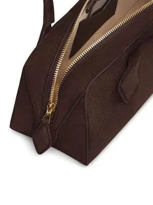 Alaïa Le Teckel Medium Bag In Nubuck Calfskin - Multicolor