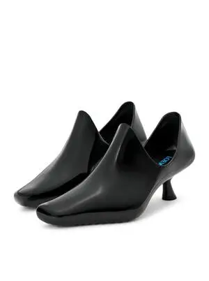 Loewe Emily Aqua Pvc Ankle Boots - Black