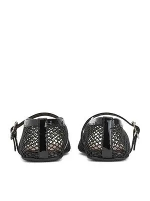 Alaïa Flat Mesh Ballerinas