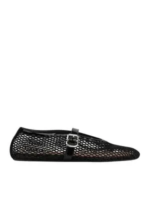Alaïa Flat Mesh Ballerinas - Black