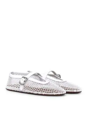 Alaïa Flat Mesh Ballerinas