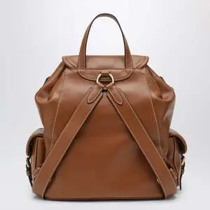 Miu Miu Cognac Calfskin Backpack