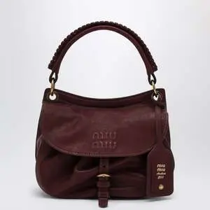 Miu Miu Rendez-vous Bag In Leather, Amaranto