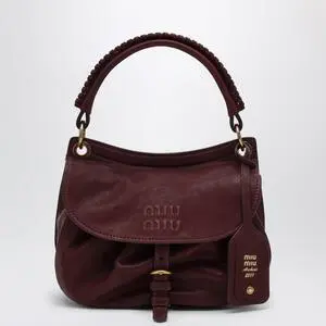 Miu Miu Rendez-vous Bag In Leather, Amaranto - Red