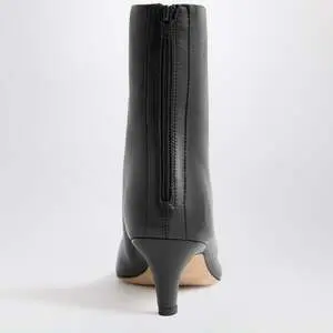 TOTEME Nappa Boots With Medium Heel - Black