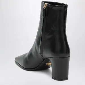 Prada Calfskin Ankle Boots - Black