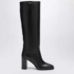 Prada Leather Boots - Black