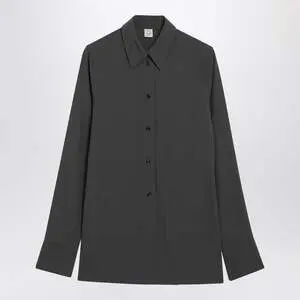 TOTEME Lightweight Viscose And Wool Shirt