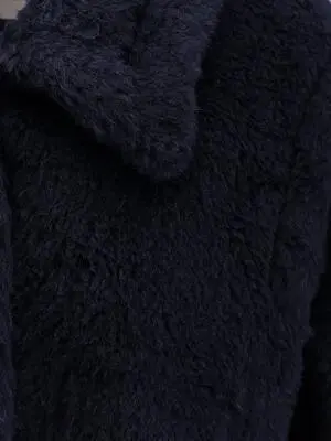 Max Mara Mxmfuggito Alpaca And Virgin Wool Fur Jacket - Multicolor