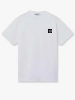 Stone Island Organic Cotton T-shirt - White
