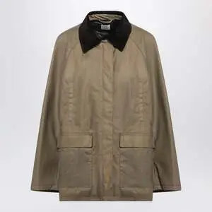 TOTEME Desert Beige Waxed Cotton Country Jacket - Cream