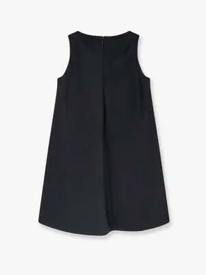Balenciaga A-line Silk Mini Dress