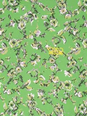 Loewe Viscose Blend Top With Floral Motif