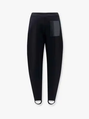 Loewe Stretch Wool Blend Stirrup Trousers