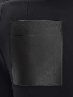 Loewe Stretch Wool Blend Stirrup Trousers