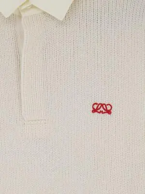 Loewe Wool Sweater - Cream