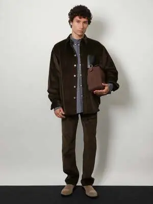 Loewe Technical Cotton Shirt With All-over Check Pattern - Multicolor