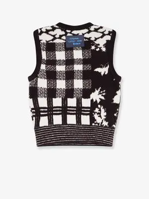 Loewe Sleeveless Wool Sweater - Multicolor