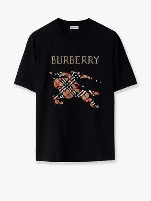 Burberry Ryan Cotton T-shirt - Black