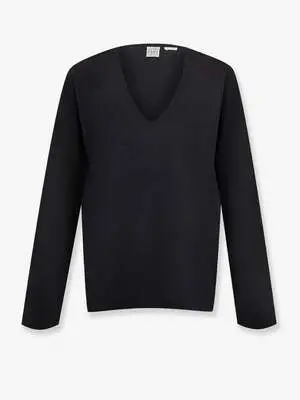 TOTEME Lyocell And Cashmere Blend Sweater