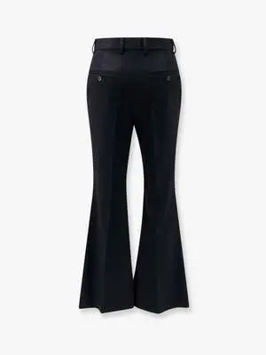 Celine Flared Wool Trousers